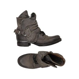 A.S.98 Stiefelette Damen Größe 38 Second Hand grau
