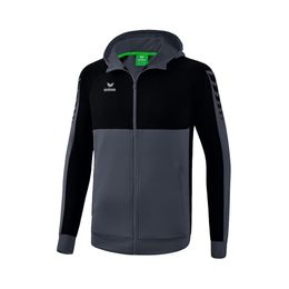 Erima Trainingsjacke Herren Gr&ouml;&szlig;e S grau / schwarz