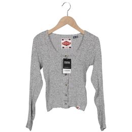 Superdry Strickjacke Damen Größe XS Second Hand grau
