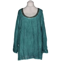 sheego Bluse Damen Gr&ouml;&szlig;e 8XL Second Hand t&uuml;rkis
