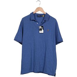 Polo Ralph Lauren Poloshirt Herren Gr&ouml;&szlig;e XL Second Hand blau