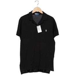 Polo Ralph Lauren Poloshirt Herren Größe L Second Hand schwarz