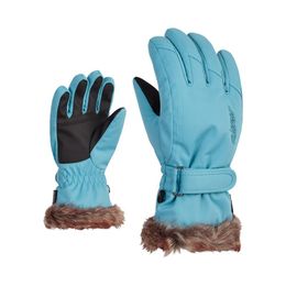 Ziener Skihandschuhe &raquo;LIM&laquo; blau 3 Ziener Winterskihandschuh f&uuml;r M&auml;dchen