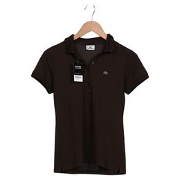 Lacoste Poloshirt Damen Gr&ouml;&szlig;e L Second Hand braun