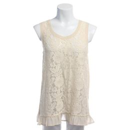 TWINSET Twin Set Top / Seidentop Damen Gr&ouml;&szlig;e M Second Hand beige