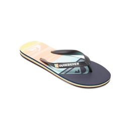 Quiksilver Sandale »Molokai Panel« Black/Orange/Blue 10 (43) 10 (43) Gurt: Flexibles 3-Punkt-Gurtband aus...