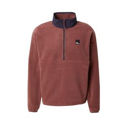 Jack Wolfskin Sportpullover 'SUMETRO' Herren Gr&ouml;&szlig;e L rostbraun / schwarz