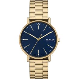 Skagen Uhr Herren Gr&ouml;&szlig;e One Size dunkelblau / gold