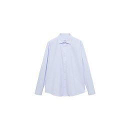 Mango Man Button Up Shirt 'Playr' male Blue, White size L