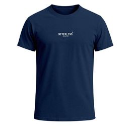 Neverless Shirt 'Barbell Sparta' Herren Gr&ouml;&szlig;e XS navy