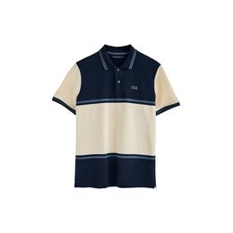 Polo Club Poloshirt Herren Größe XXXL ecru / navy