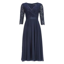 Swing Kleid Damen Gr&ouml;&szlig;e 36 marine