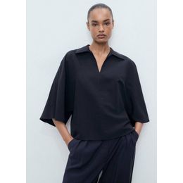 Mango Bluse 'Momo-a' Damen Größe XL navy