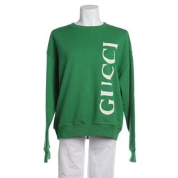 Gucci Sweatshirt / Sweatjacke Damen Gr&ouml;&szlig;e S Second Hand gr&uuml;n