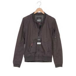 Superdry Jacke Herren Größe S Second Hand grau