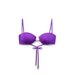CALZEDONIA Bikini Top female Purple size 80A/75B/70C