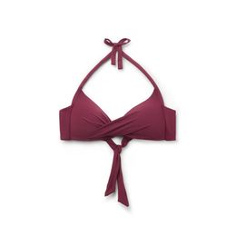 CALZEDONIA Bikinitop 'Indonesia' Damen Größe 70/80 bordeaux