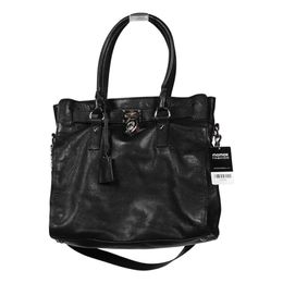 MICHAEL Michael Kors Handtasche gross Leder Damen Größe One Size Second Hand schwarz