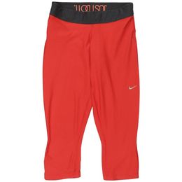 Nike Stoffhose Damen Größe S Second Hand rot