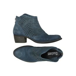 Deerberg Stiefelette Damen Größe 41 Second Hand blau