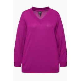 Ulla Popken Sweater female Purple size 58-60