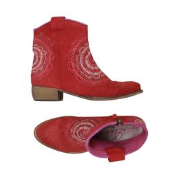 Deerberg Stiefelette Damen Größe 38 Second Hand rot