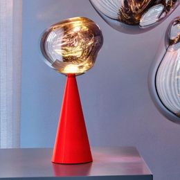Tom Dixon Melt Akku Tischleuchte, LED, MEPO01FLUN,