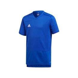 adidas Performance Poloshirt Jungen Größe 116 blau / weiß