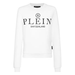 Philipp Plein Sweatshirt 'Iconic' female White size 4XL