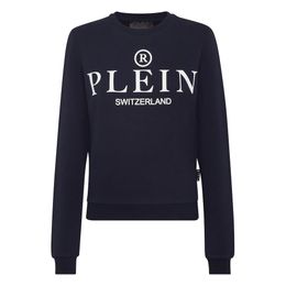 Philipp Plein Sweatshirt 'Iconic' Damen Gr&ouml;&szlig;e S navy / wei&szlig;