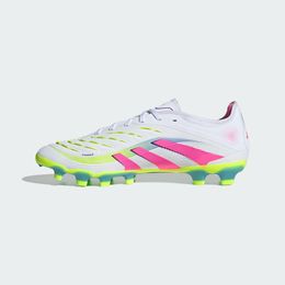 adidas Performance Fu&szlig;ballschuh 'Predator Pro' Herren Gr&ouml;&szlig;e 48.5/49 opal / limone / pink / wei&szlig;
