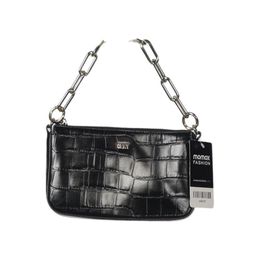 DKNY Handtasche klein Leder Damen Größe One Size Second Hand schwarz