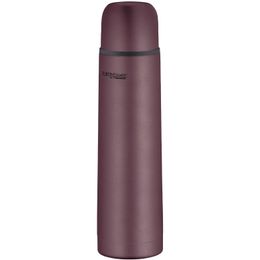 Isolierflasche THERMOCAFÉ "TC EVERYDAY, Edelstahlkörper, spülmaschinenfest", burgundy mat, H:29,5cm, Edelstahl, Kunststoff, Silikon, Trinkflaschen, mit Twist & Pour Lid und Trinkbecher (nicht isoliert)