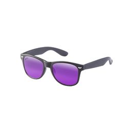 MSTRDS Sonnenbrille 'Likoma' Jungen Gr&ouml;&szlig;e one size dunkellila / schwarz