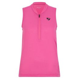 Radtrikot Ziener "NIKOLETTA-Z", Damen, Gr. 34, pink (magenta), Obermaterial: 85% Polyester, 15% Baumwolle; Obermaterial 2: 86% Polyester, 14% Baumwolle, Trikots
