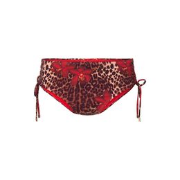 Lingadore Bikini Bottoms female Brown, Red size L (44/46)
