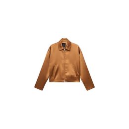Mango Between-Season Jacket 'Mia' female Brown size L-XL