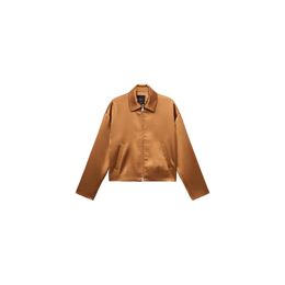 Mango Between-Season Jacket 'Mia' female Brown size L-XL