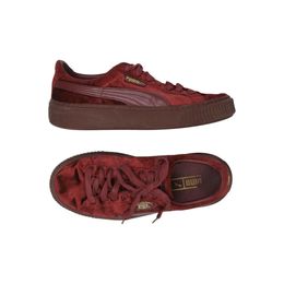 Puma Sneaker Damen Gr&ouml;&szlig;e 38.5 Second Hand bordeaux