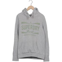 Superdry Kapuzenpullover Damen Größe M Second Hand grau