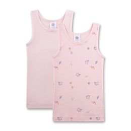 Sanetta Unterhemd M&auml;dchen Gr&ouml;&szlig;e 80 navy / hellgr&uuml;n / orange / rosa
