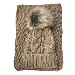 Kumixi Beanie 'Set' female Beige size Onesize