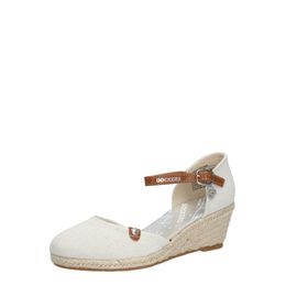 Dockers by Gerli Sandale Damen Gr&ouml;&szlig;e 40 creme / cognac