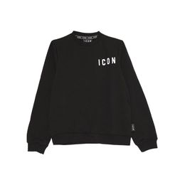 Icon Sweatshirt Jungen Größe 152 schwarz