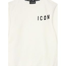 Icon Sweatshirt Jungen Größe 176 weiß