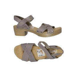 Rieker Sandalen Damen Gr&ouml;&szlig;e 39 Second Hand grau