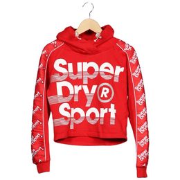 Superdry Kapuzenpullover Damen Größe S Second Hand rot