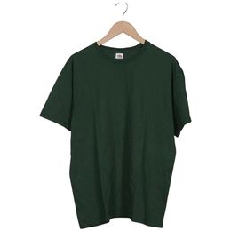 Fruit of the Loom T-Shirt Herren Größe XL Second Hand grün