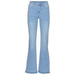 Kangaroos Jeans Damen Gr&ouml;&szlig;e 25/26 blue denim / braun