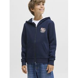 Jack & Jones Jack & Jones Junior Sweatshirt 'JJELogo' Jungen Gr&ouml;&szlig;e 128 dunkelblau
